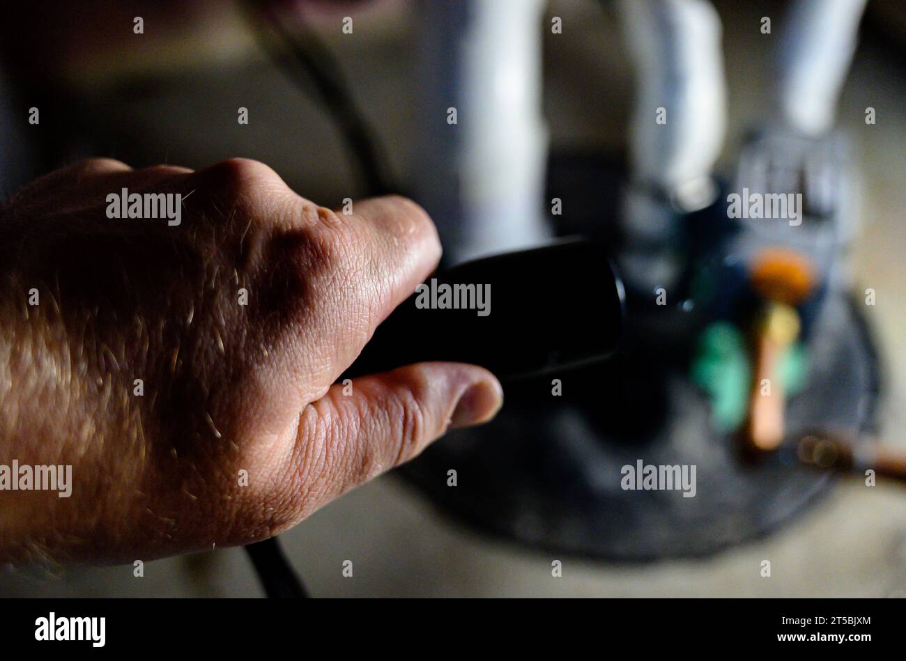 Old sump pump hi-res stock photography and images - Alamy