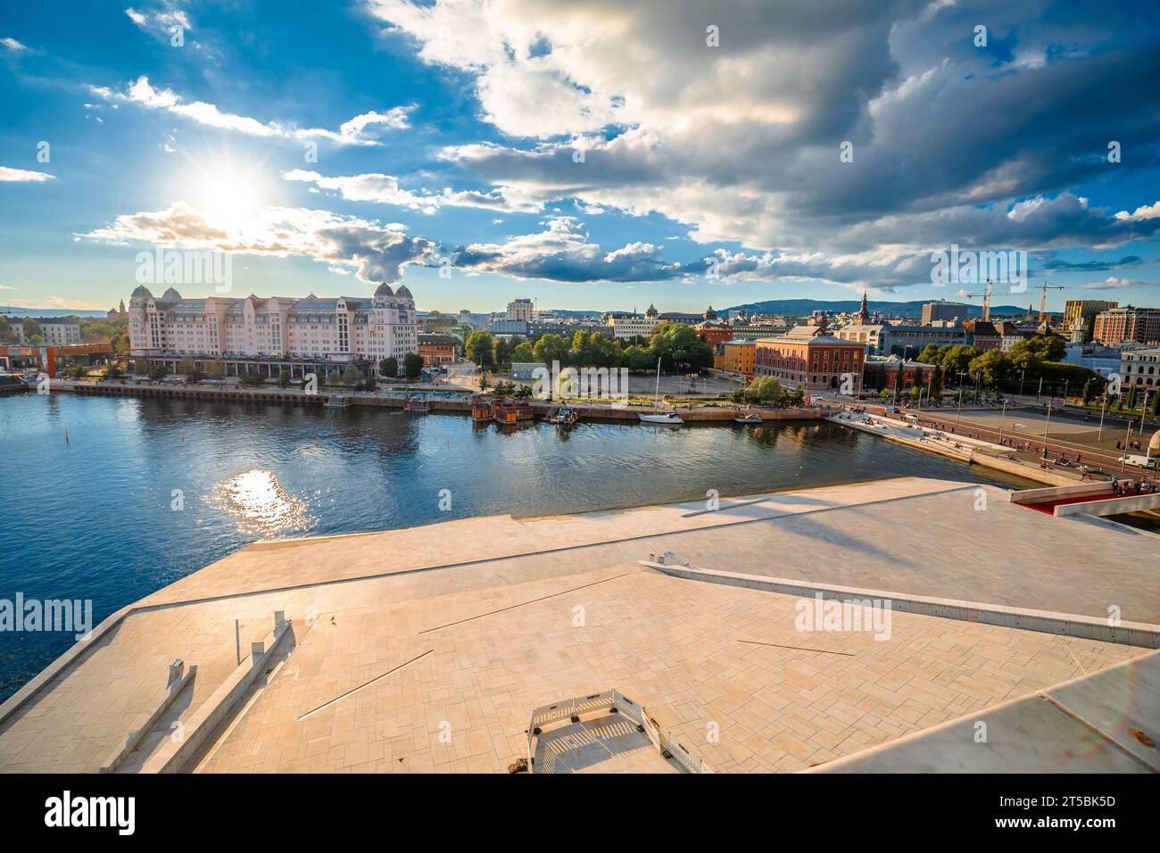 Oslo norway view cityscape hi-res stock photography and images - Alamy
