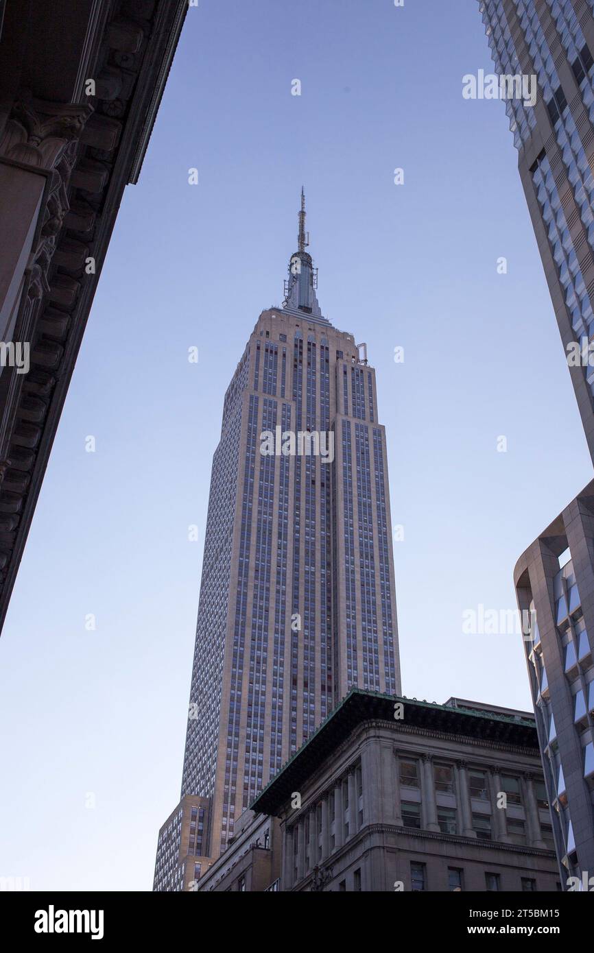 A stunning stock photo of the Empire State Building, one of New York ...