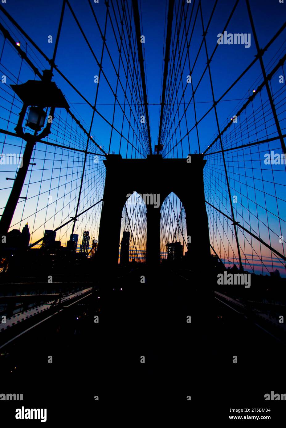 A stunning stock photo of the iconic Brooklyn Bridge, one of New York ...