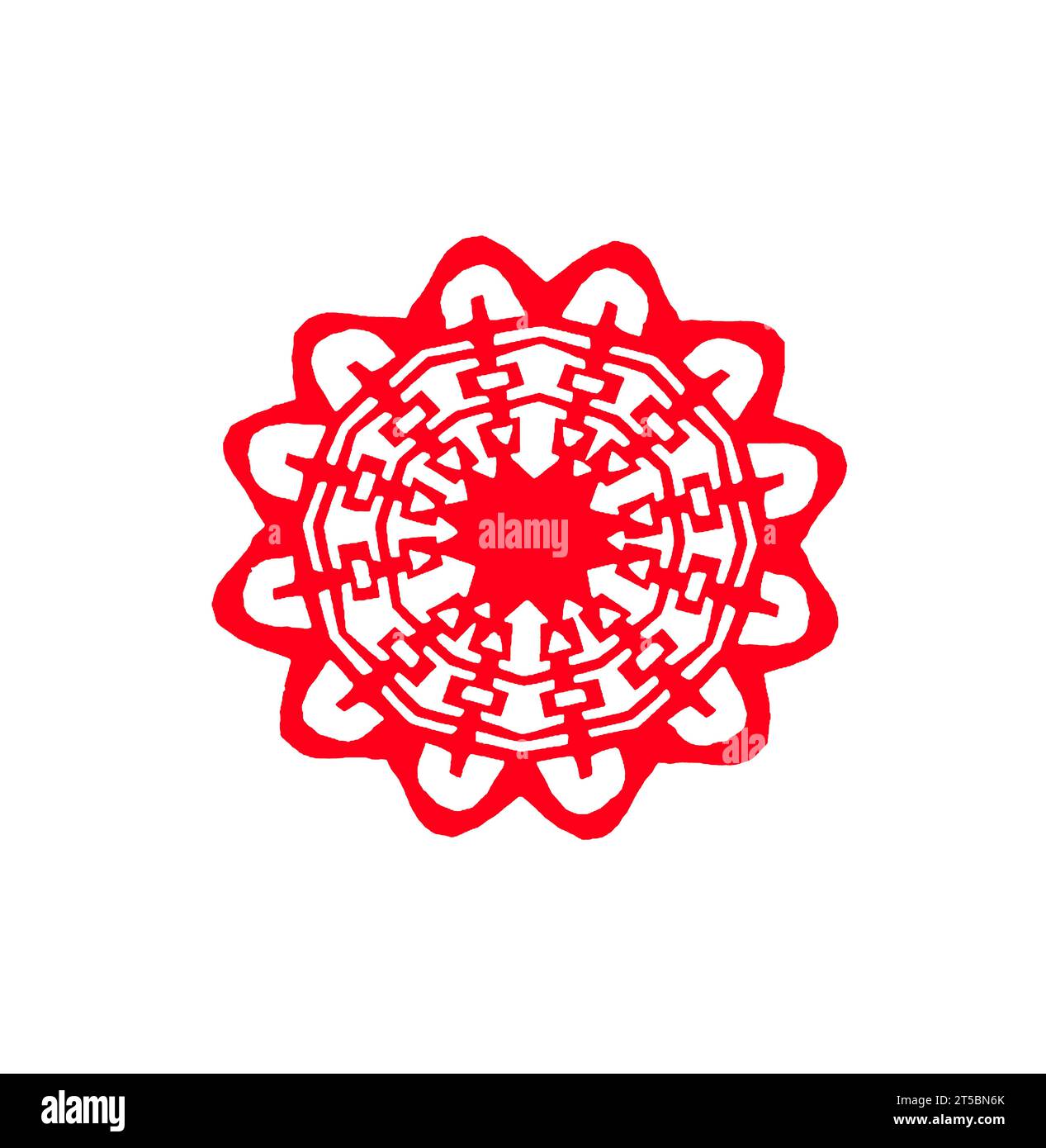 traditional Chinese paper-cut works, closeup of photo Stock Photo - Alamy