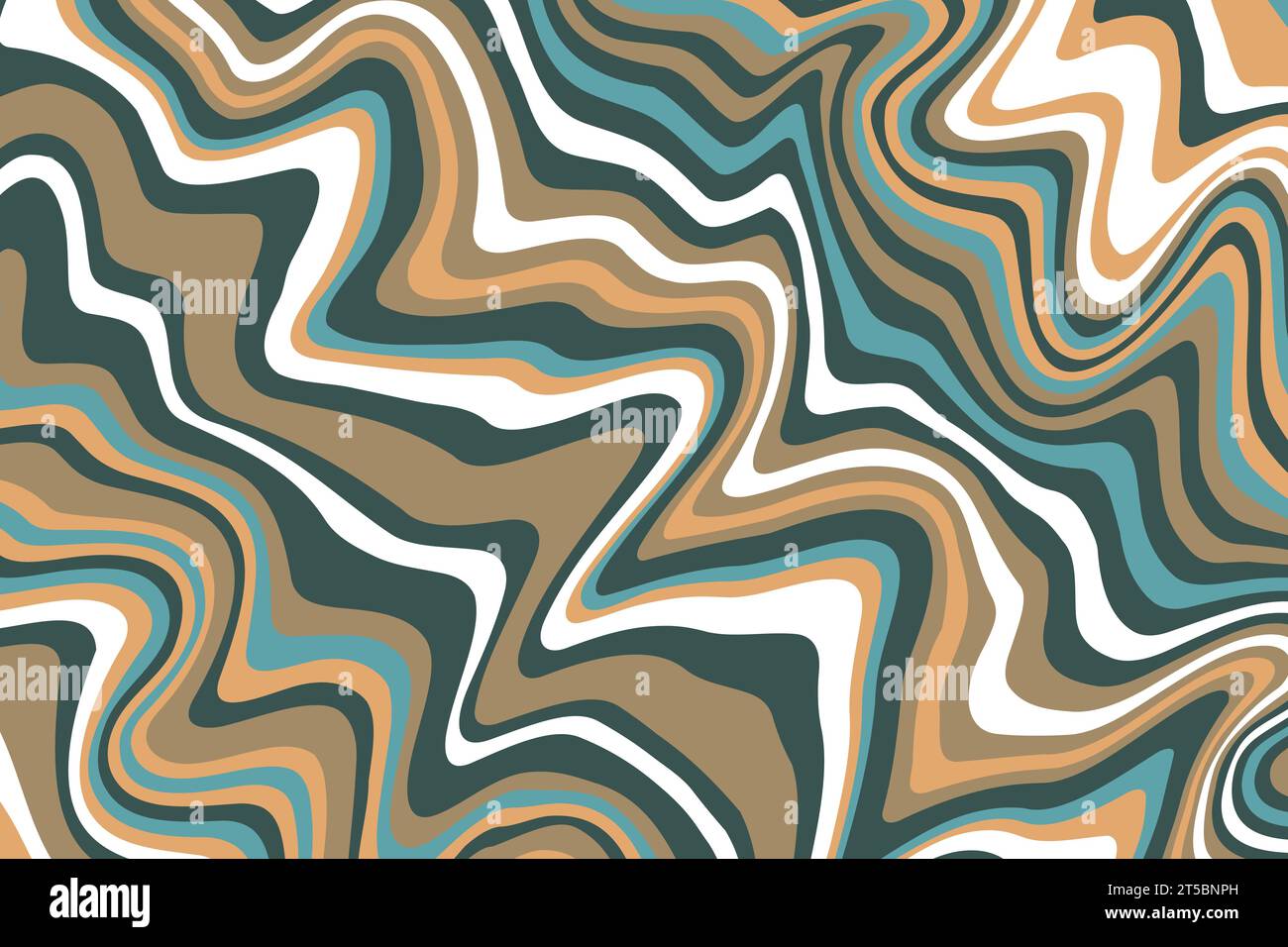Abstract psychedelic groovy background. Vector Stock Vector Image & Art ...