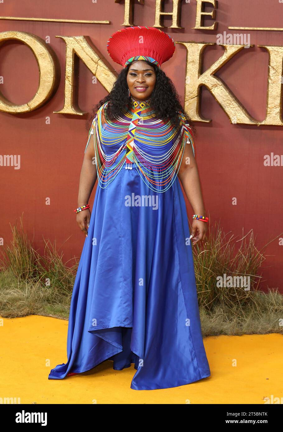London, UK. 14th July, 2019. Lindiwe Mkhize attend "The Lion King" European Premiere at Odeon ...