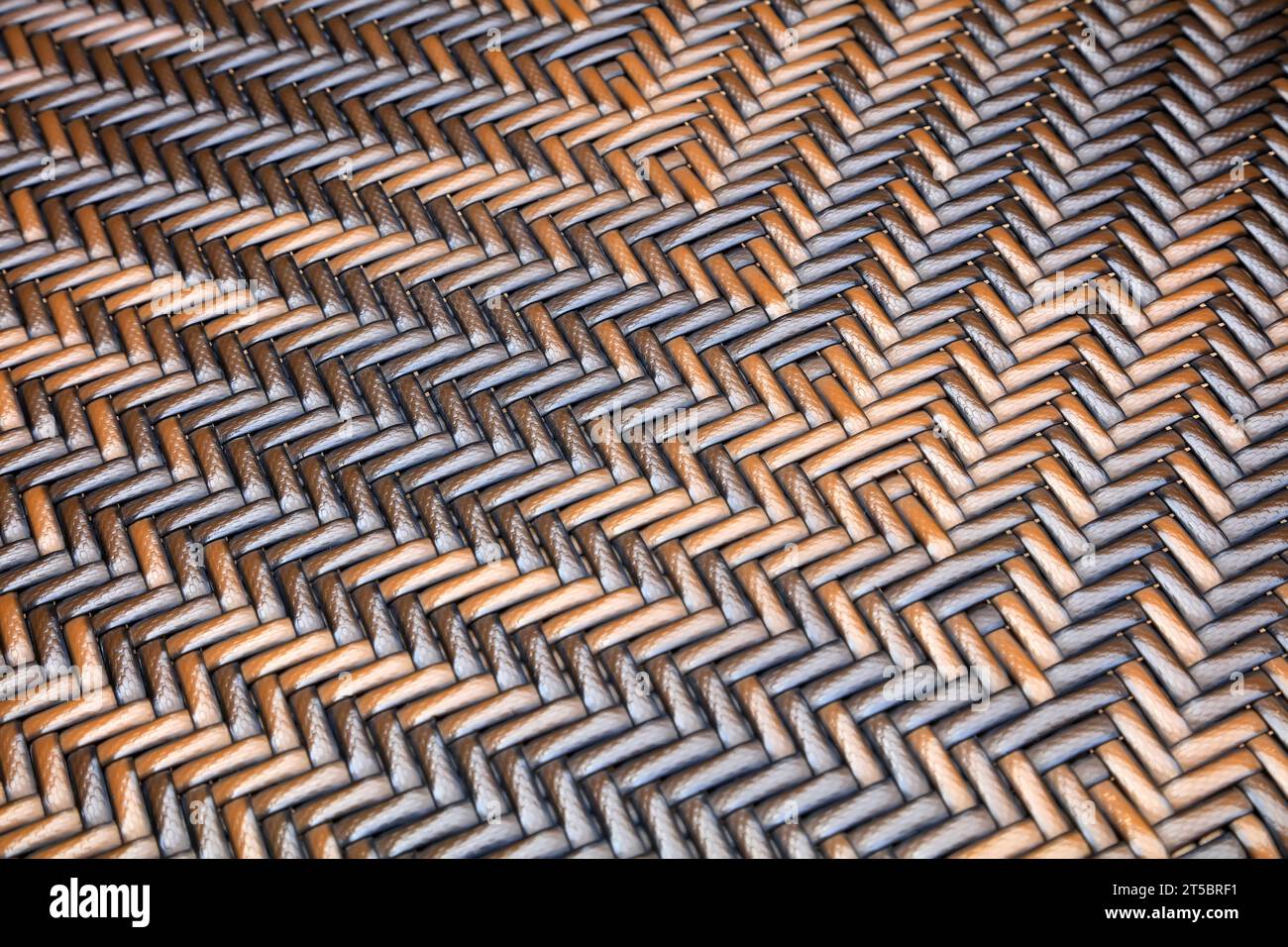 Rattan weave texture Stock Photo - Alamy