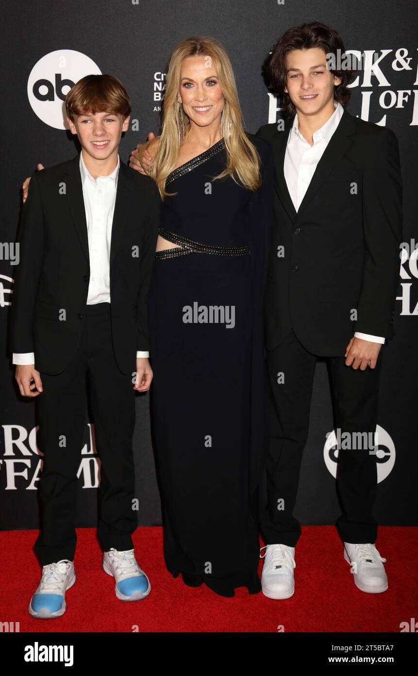 November 3, 2023, Brooklyn, New York, USA: Singer SHERYL CROW with her ...