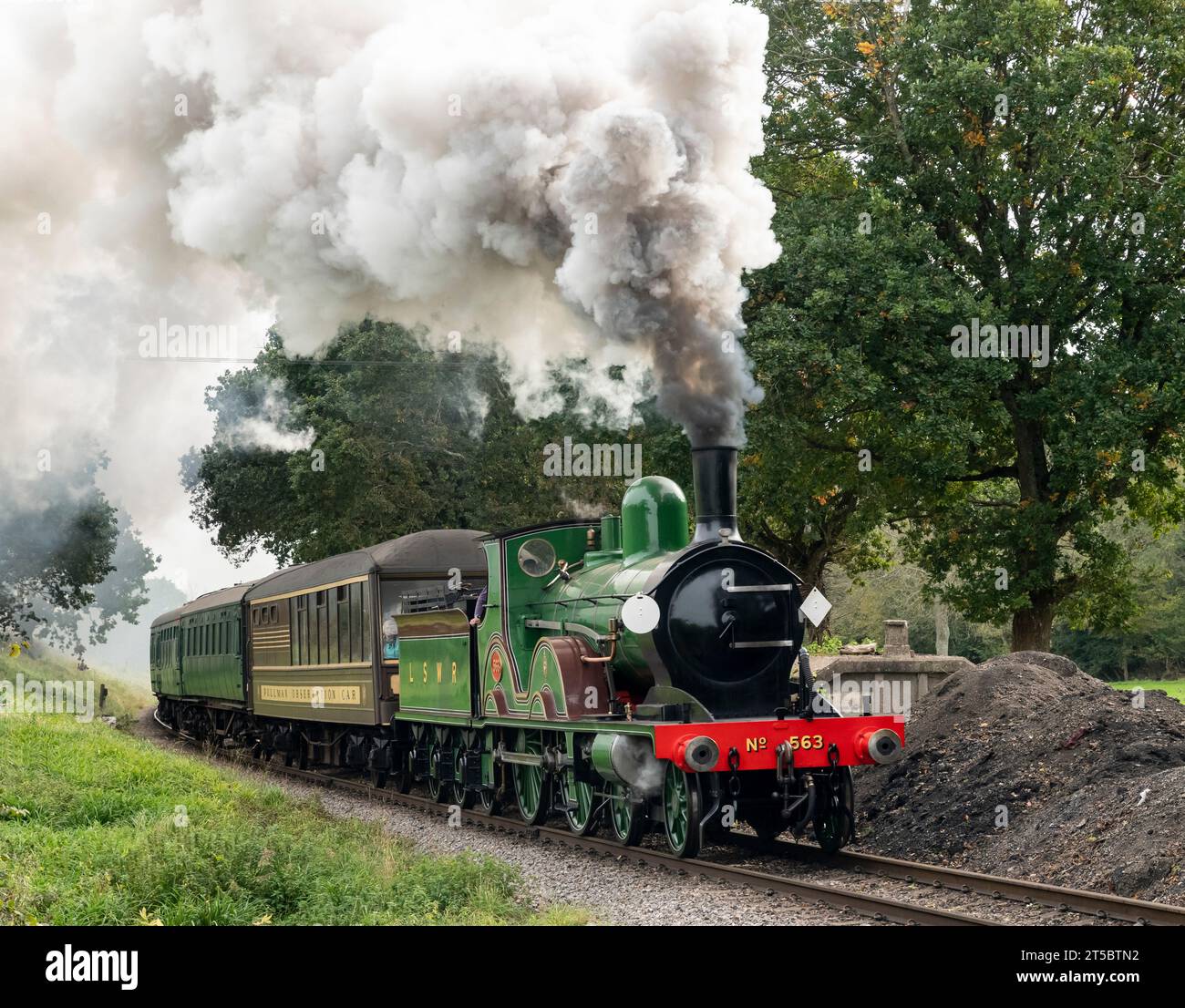 Restored London and Southwestern Railway Adams Class T3 locomotive No ... Restored London and Southwestern Railway Adams Class T3 locomotive No ...