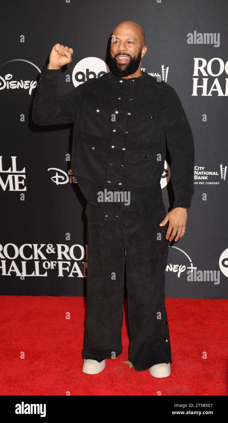 November 3, 2023, Brooklyn, New York, USA: Rapper and actor COMMON seen ...