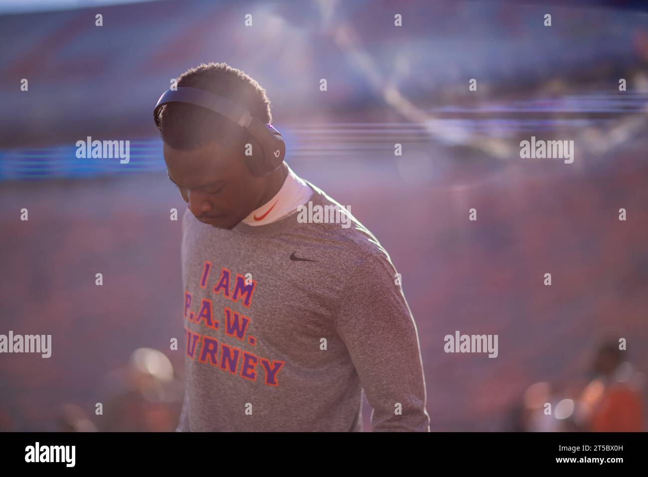 Clemson, SC, USA. 4th Nov, 2023. Clemson Tigers safety Andrew Mukuba (1 ...