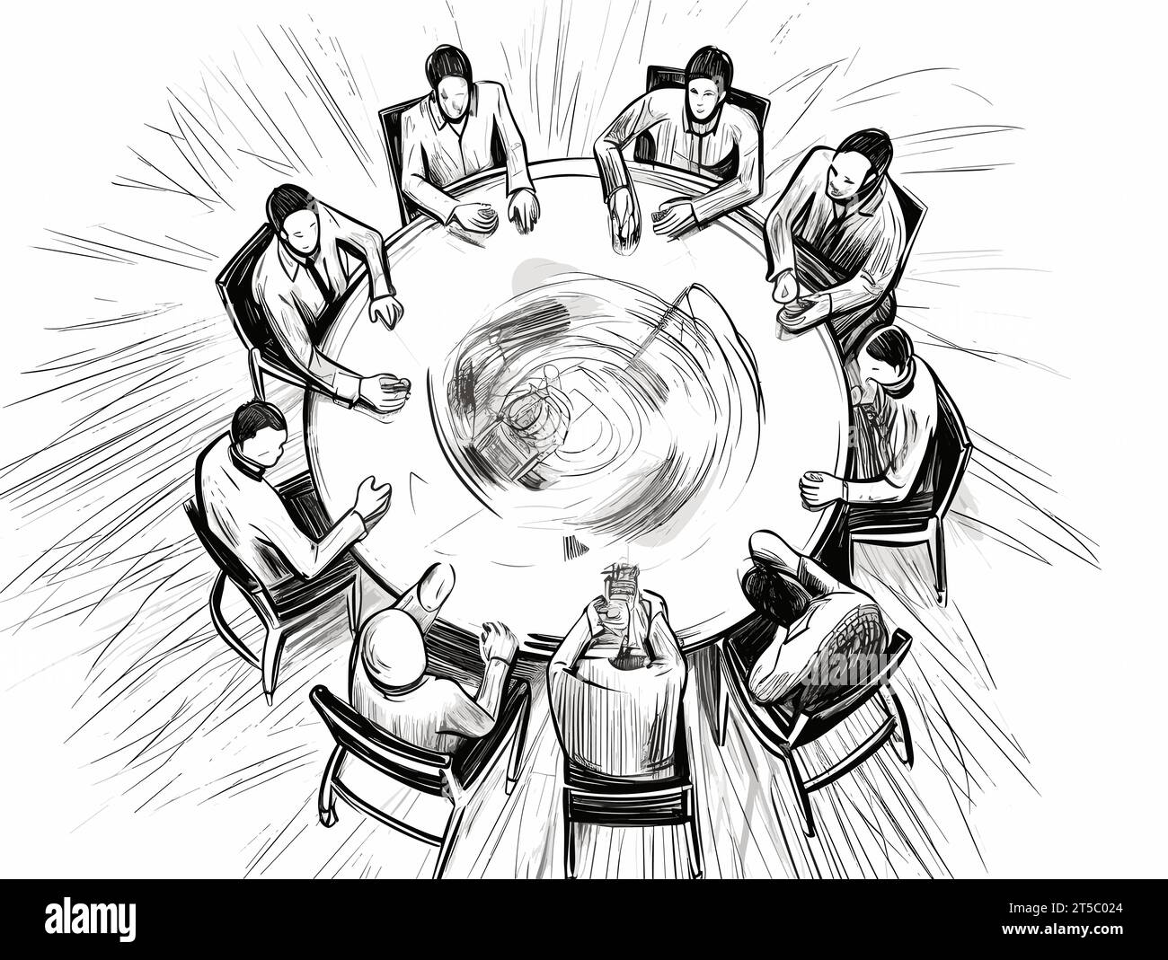 Black men talking illustration hi-res stock photography and images - Alamy