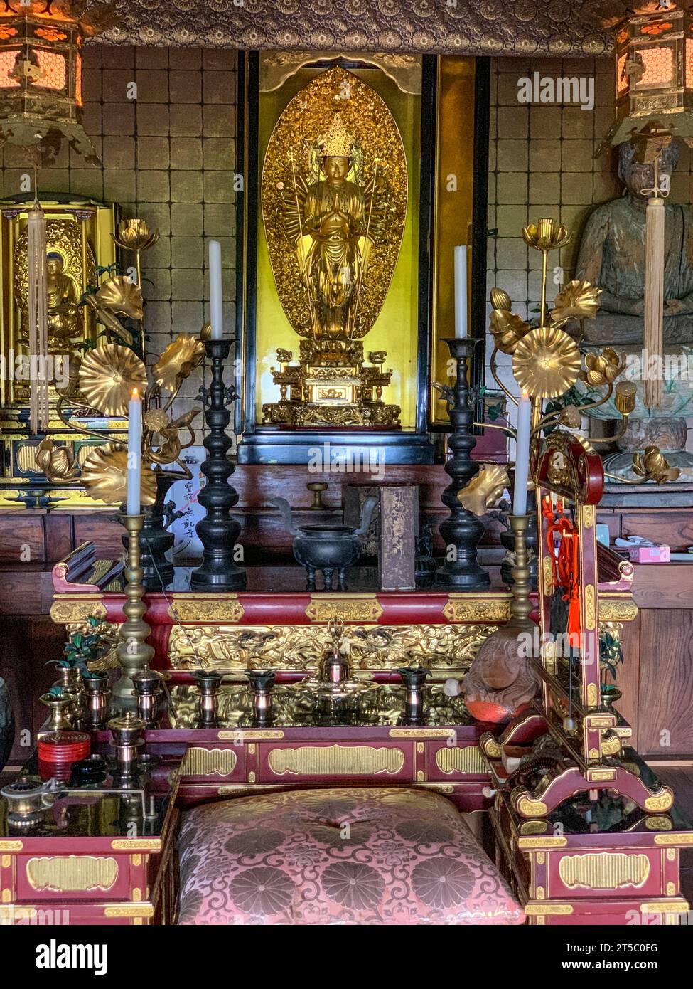 Japan, Kyushu. Choan-ji Buddhist Temple. Oita Prefecture, Kunisaki ...