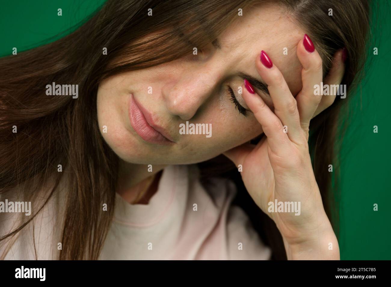 Facial tension hi-res stock photography and images - Alamy