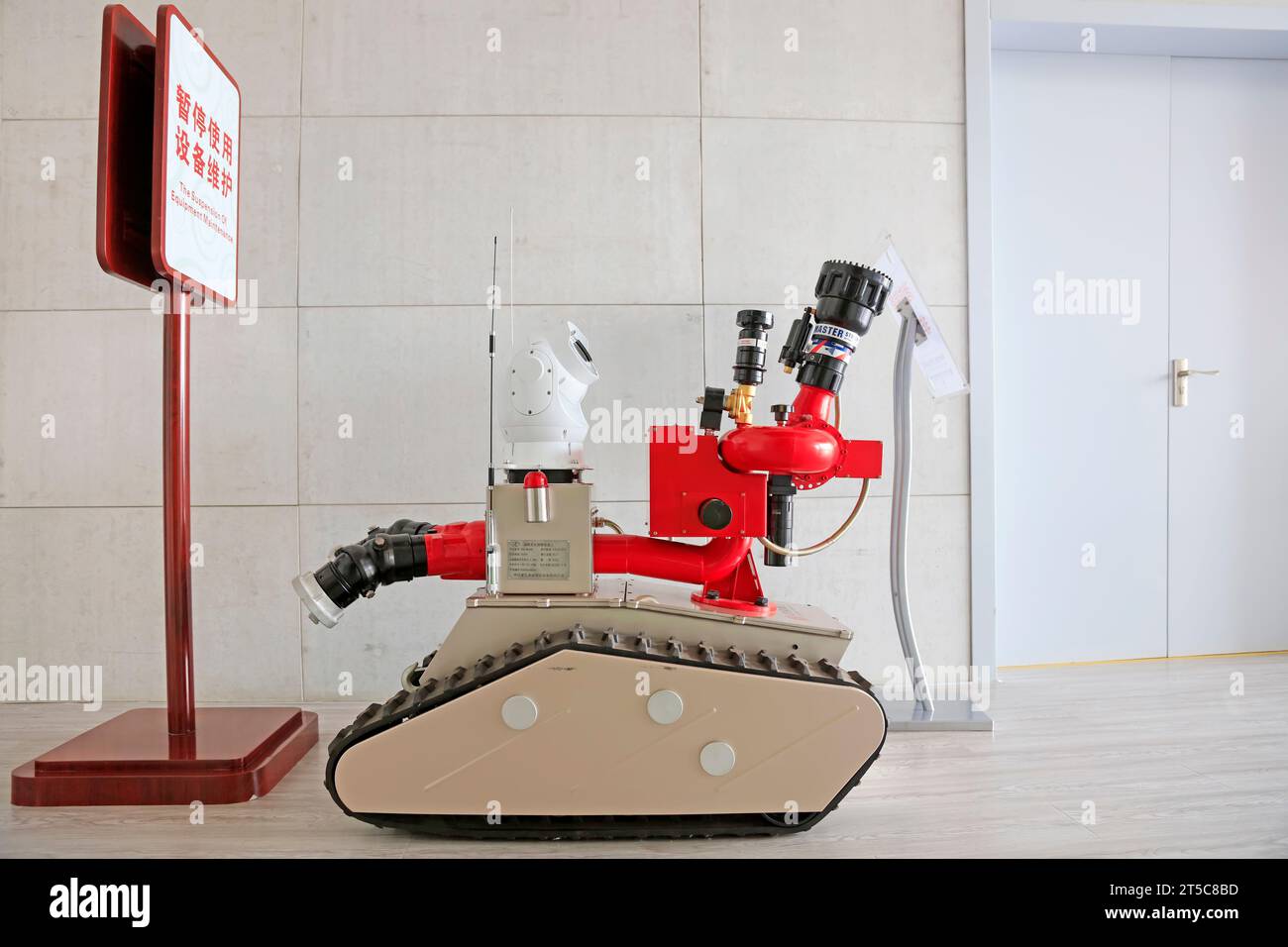 Fire fighting and investigation robot Stock Photo - Alamy