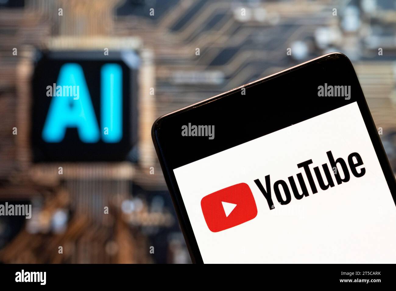 In this photo illustration, the American video-sharing website platform ...