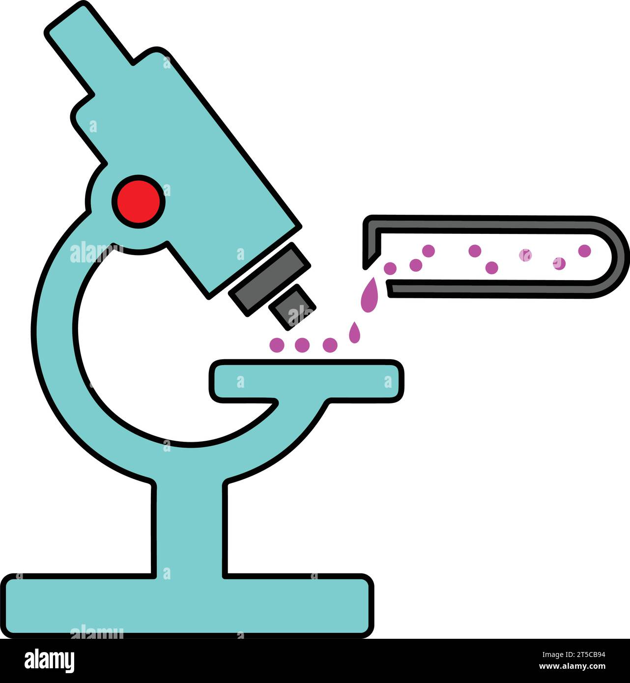 Chemistry experiment classroom Stock Vector Images - Alamy