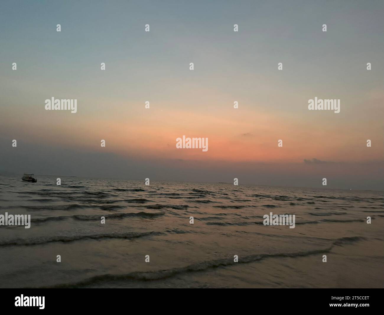 Amazing sunset in Thailand, Views of Thailand Stock Photo - Alamy