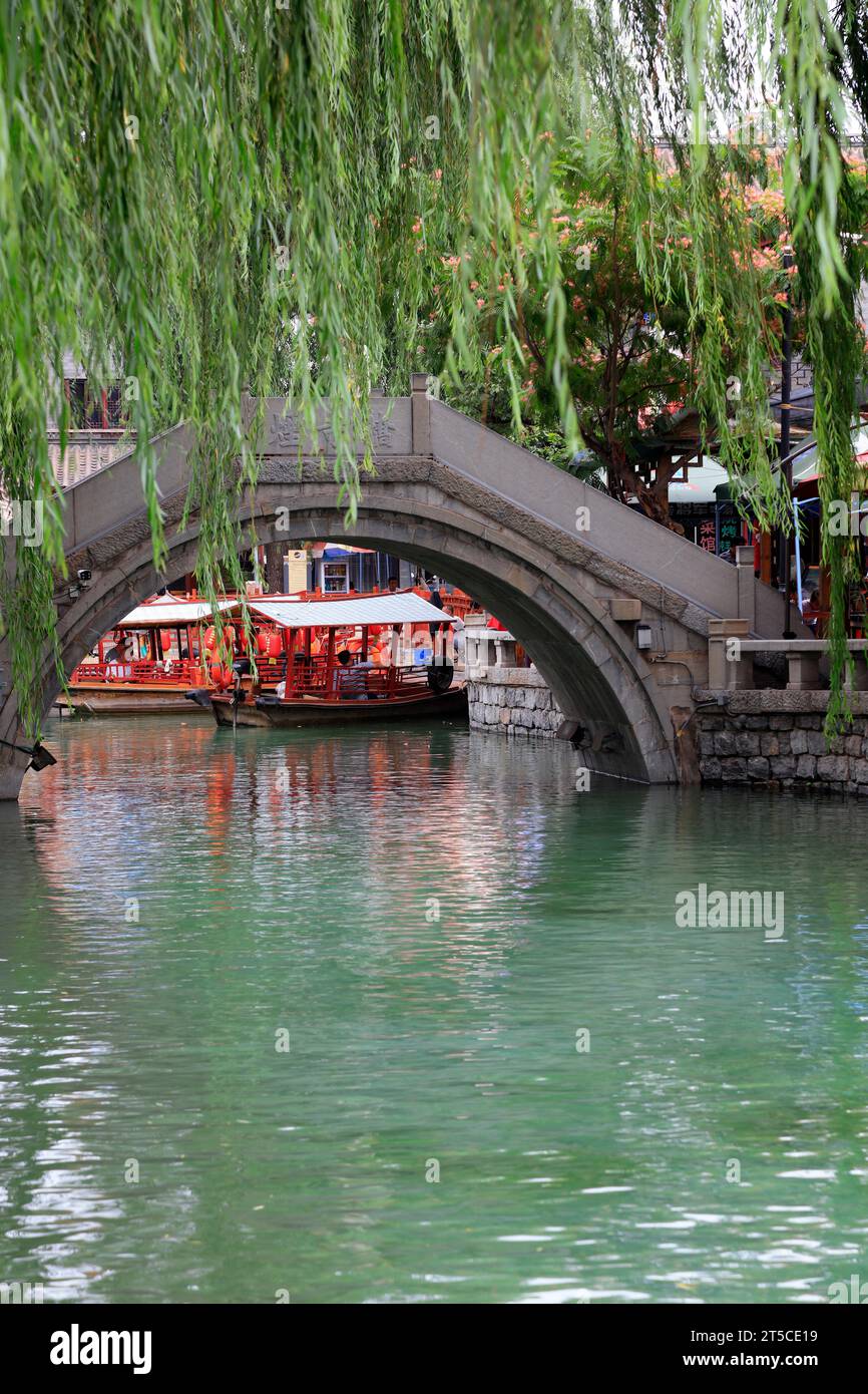 luanzhou ancient city building scenery in China Stock Photo - Alamy