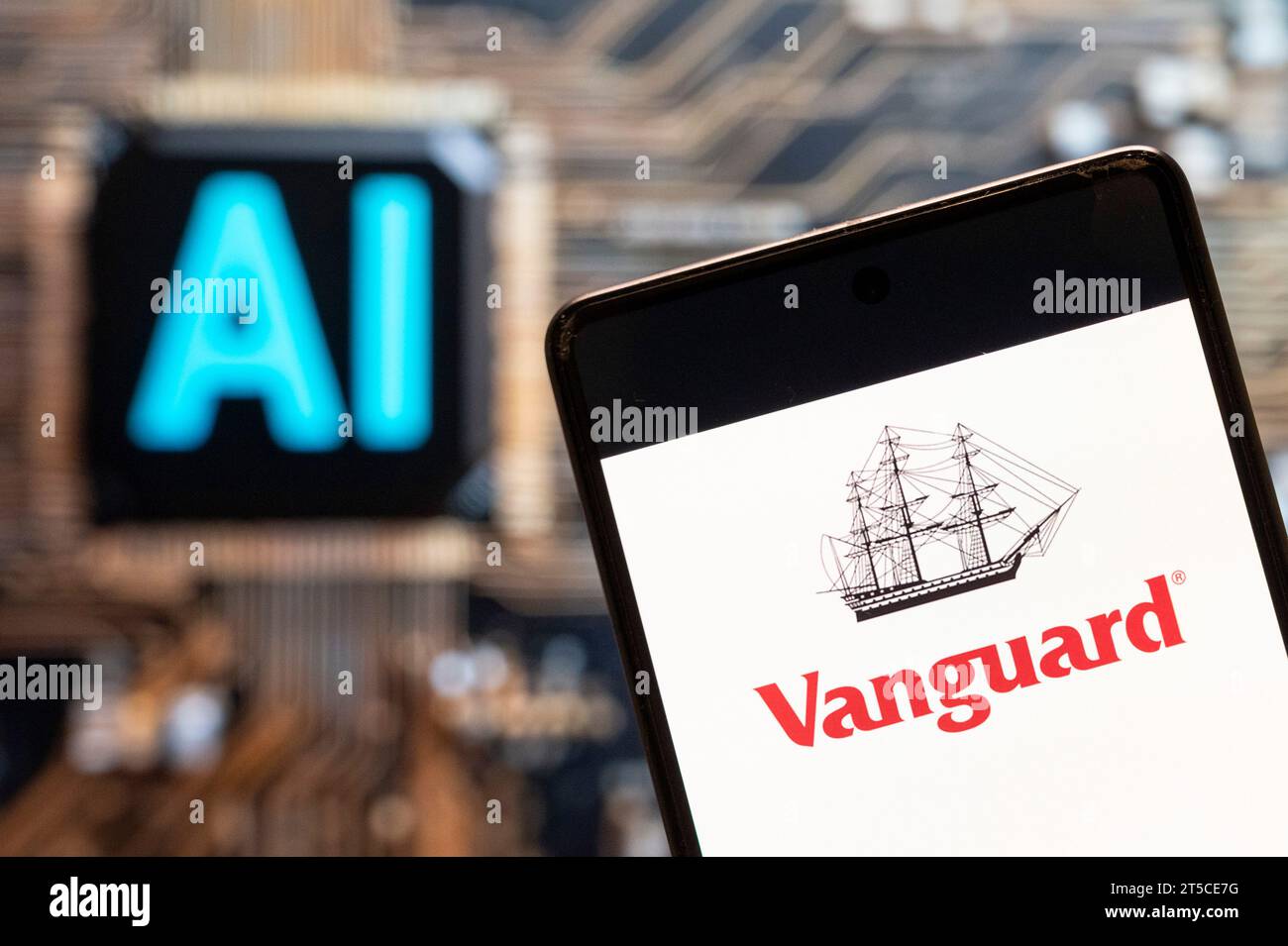 Vanguard logo hi-res stock photography and images - Alamy