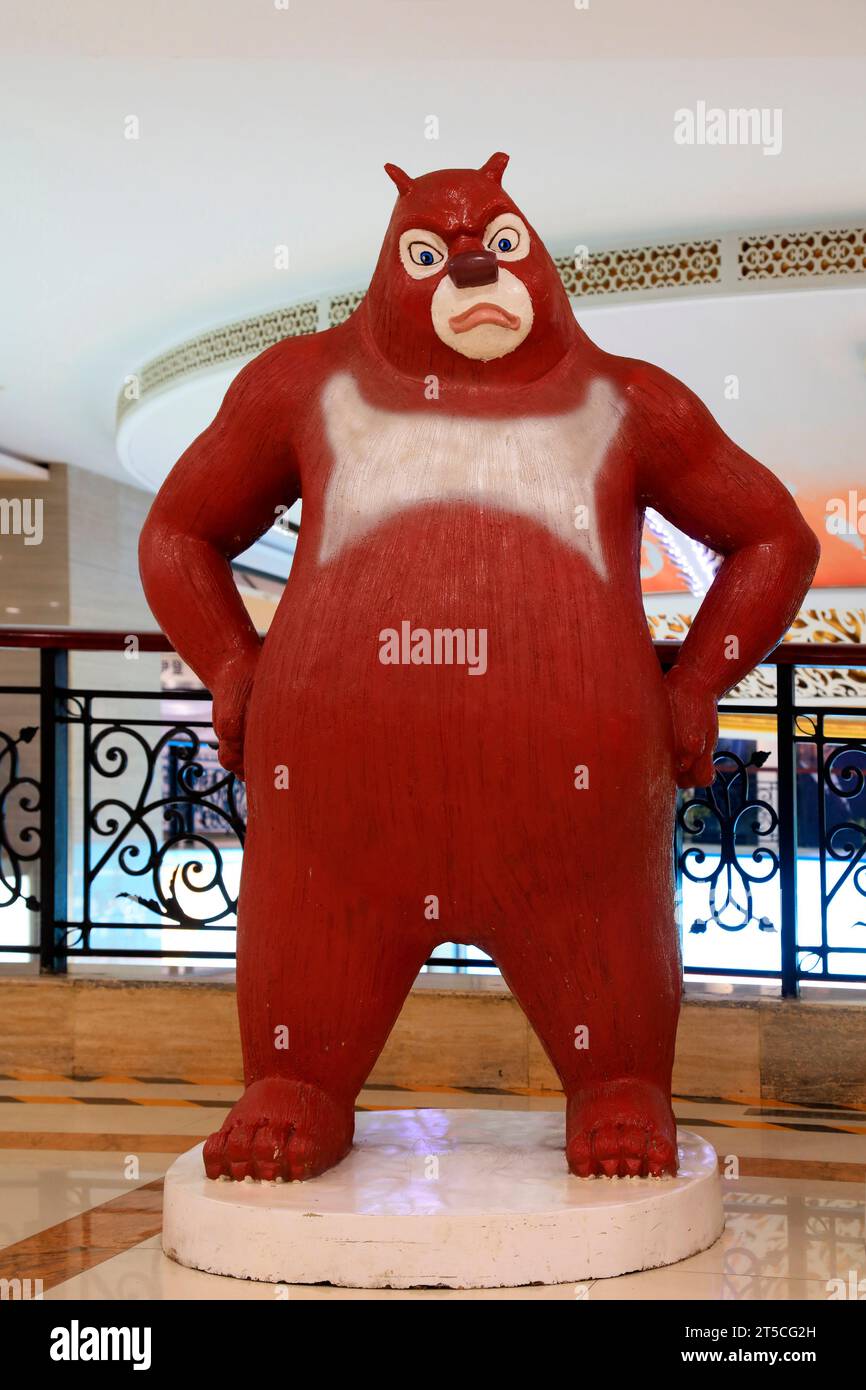 Cartoon character sculpture Stock Photo - Alamy