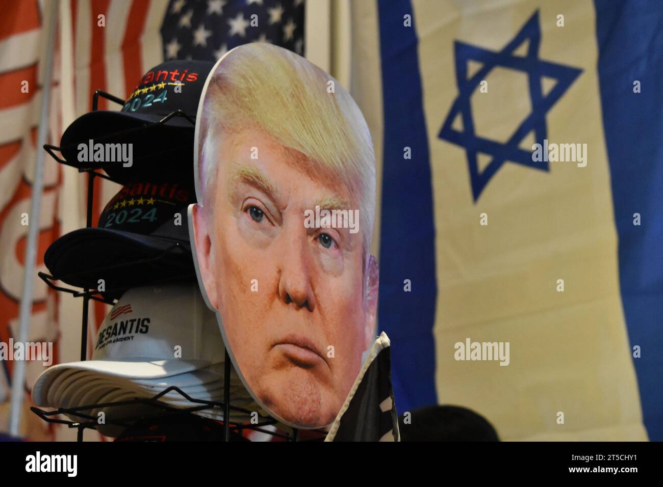 Kissimmee, United States. 04th Nov, 2023. Former US President Donald J ...