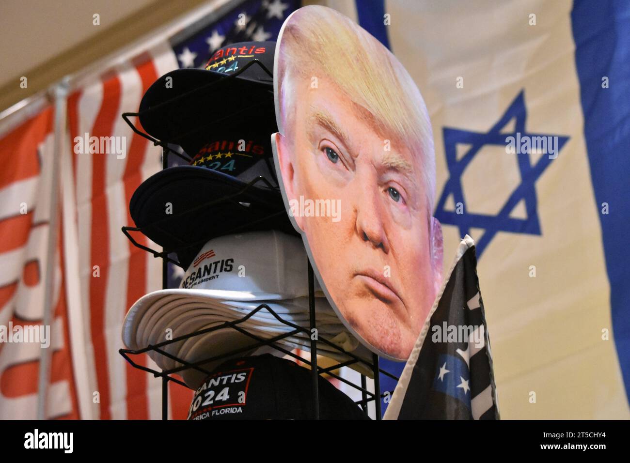 Kissimmee, United States. 04th Nov, 2023. Former US President Donald J ...