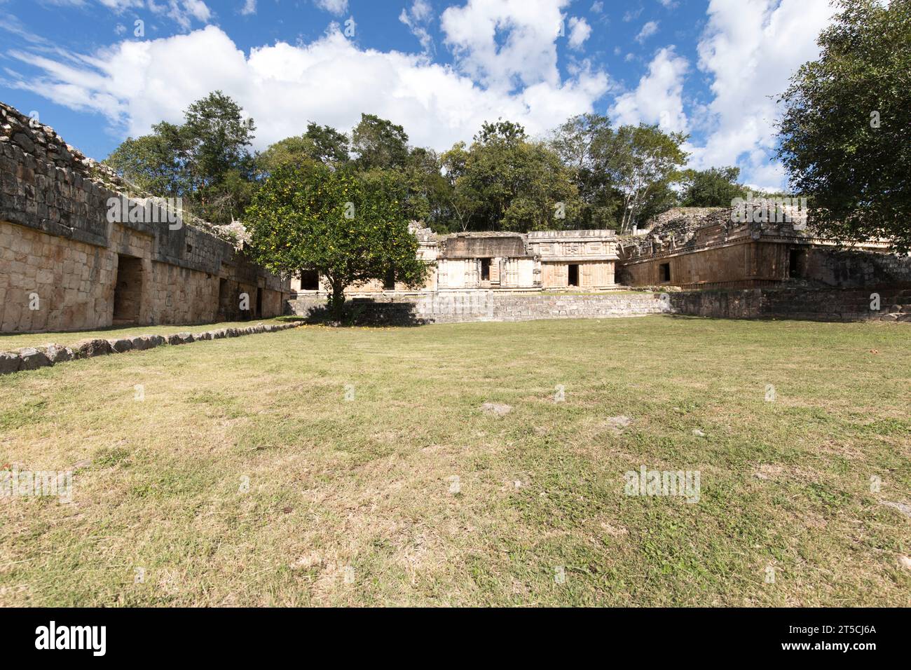 Labna, Mexico - December 28, 2022: view of maya temple in Labna Stock ...
