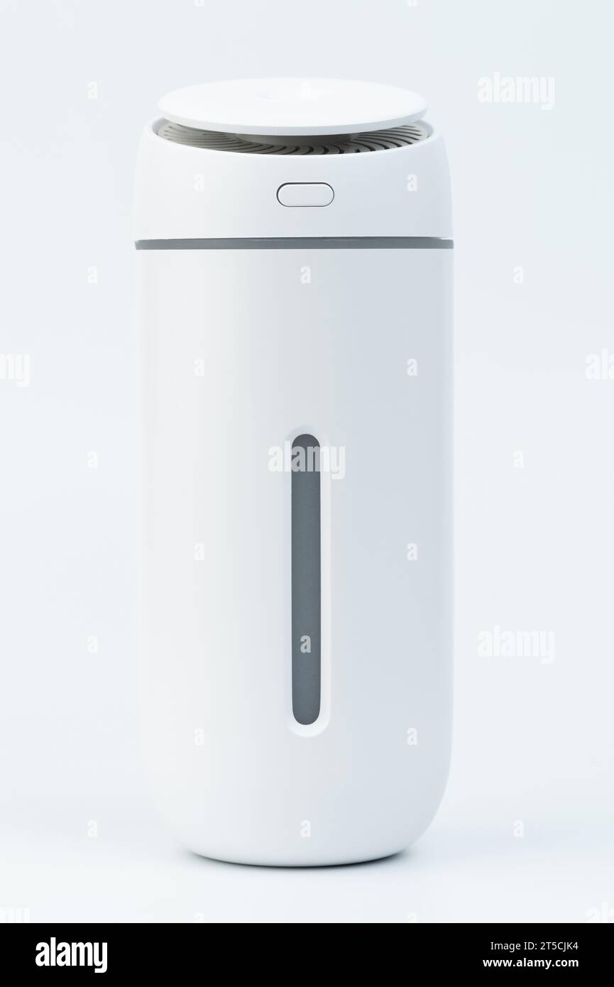 Mobile humidifier for car front view isolated on studio white ...