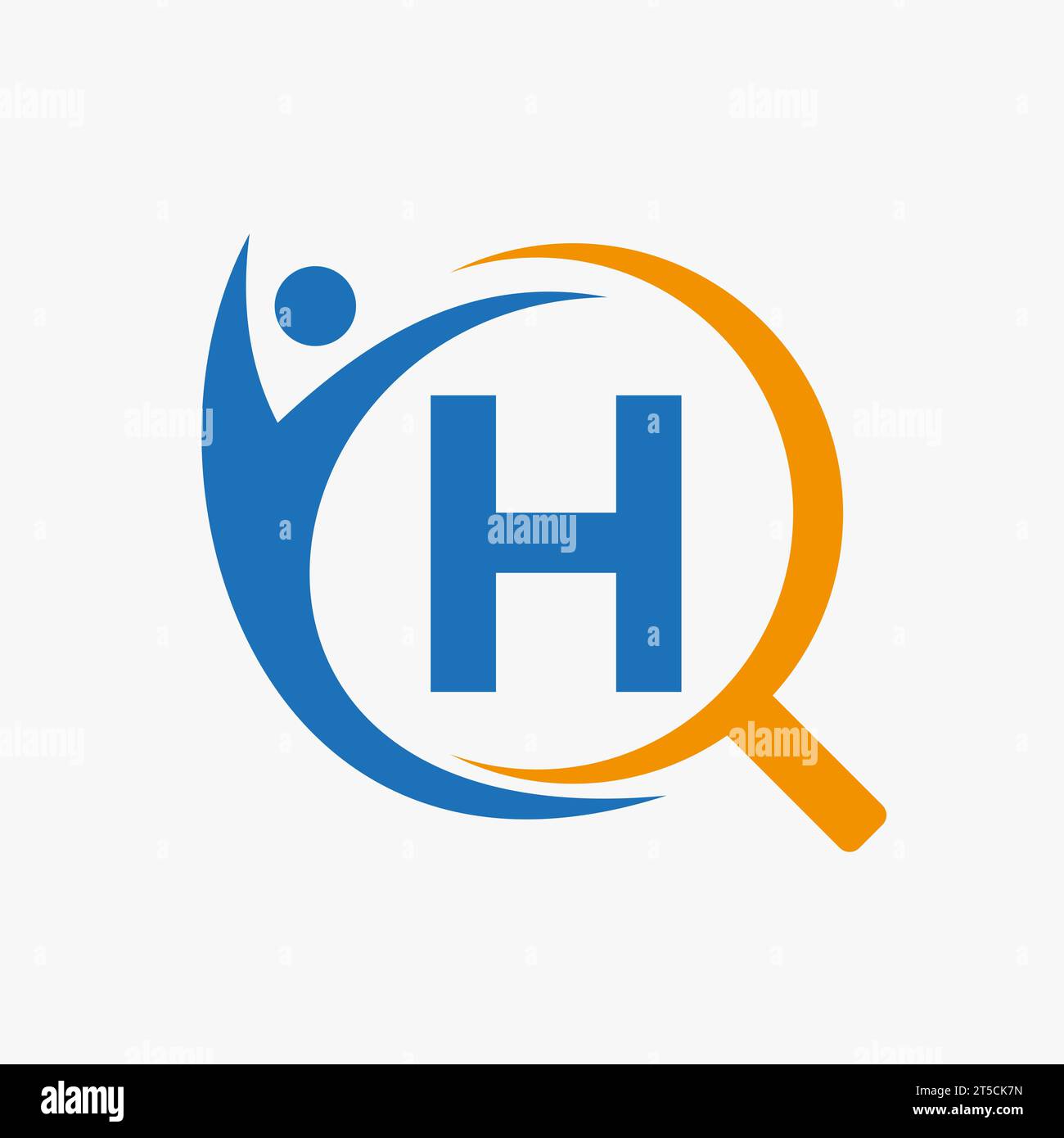 Letter H Search and Heathcare Logo Design. Community Finder Logo Symbol ...
