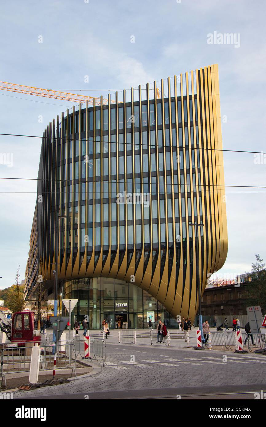 The new project "Masarycka or Masaryčka" building complex, architecture ...