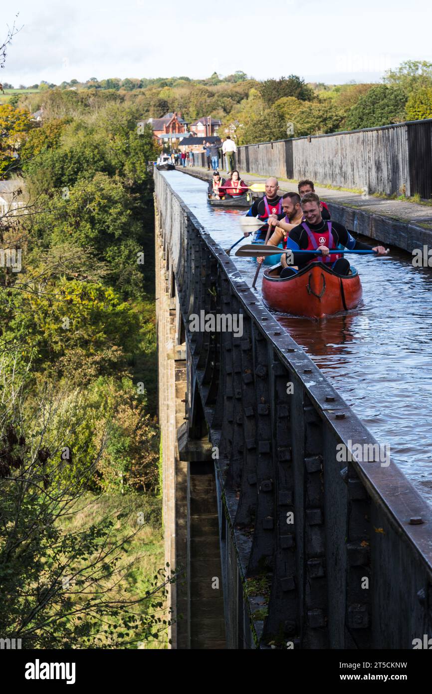 Llangollen canal pontcysyllte aquaduct hi-res stock photography and ...