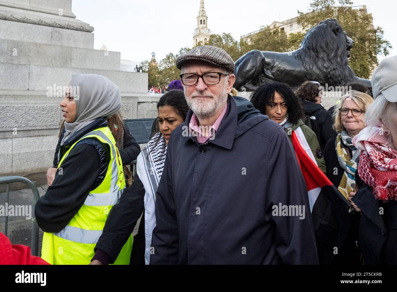 London, UK. 4 November 2023. Former Labour leader Jeremy Corbyn attends ...