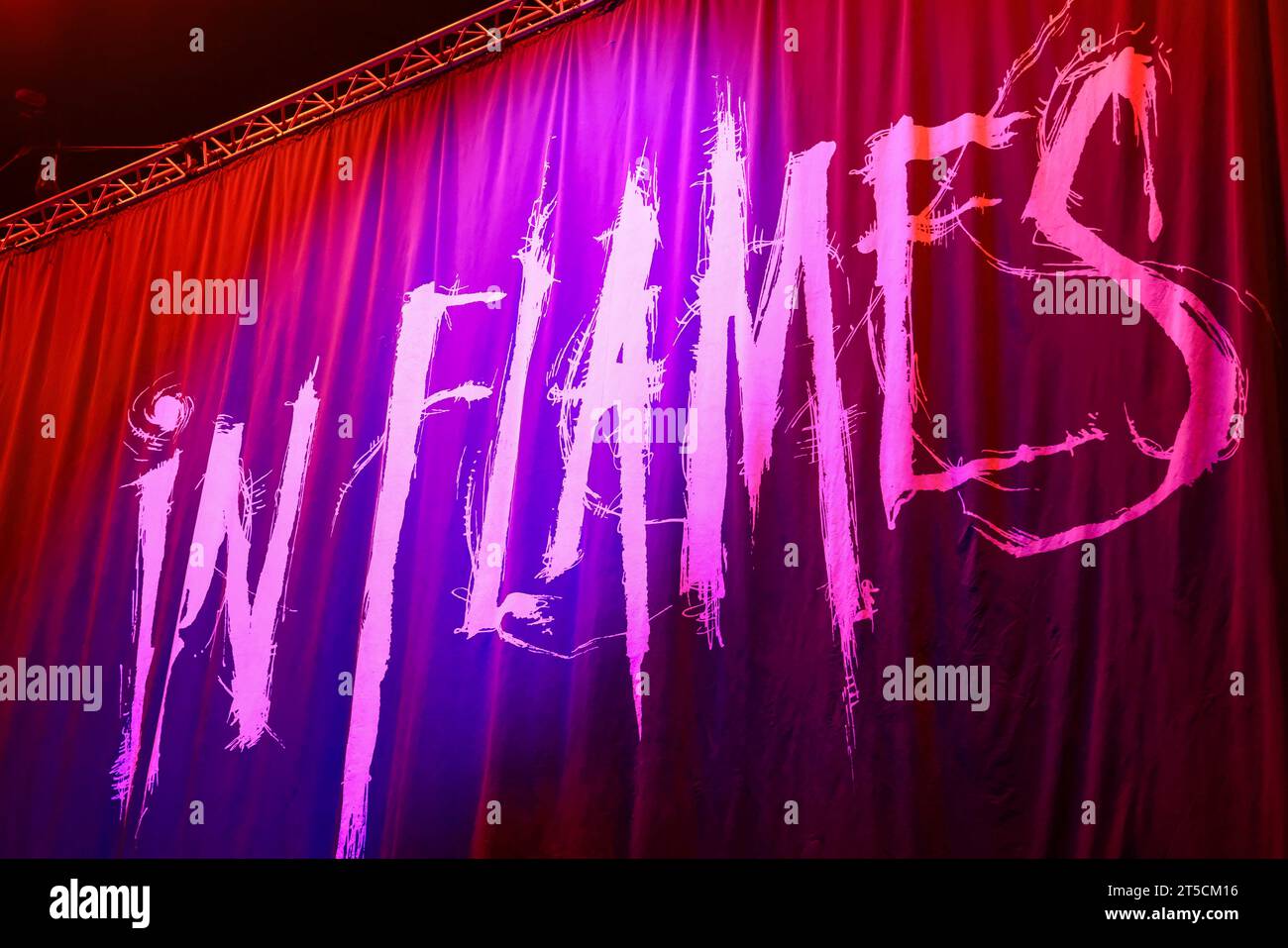 TOLUCA, MEXICO - NOVEMBER 3: In Flames performs, during a show as part ...