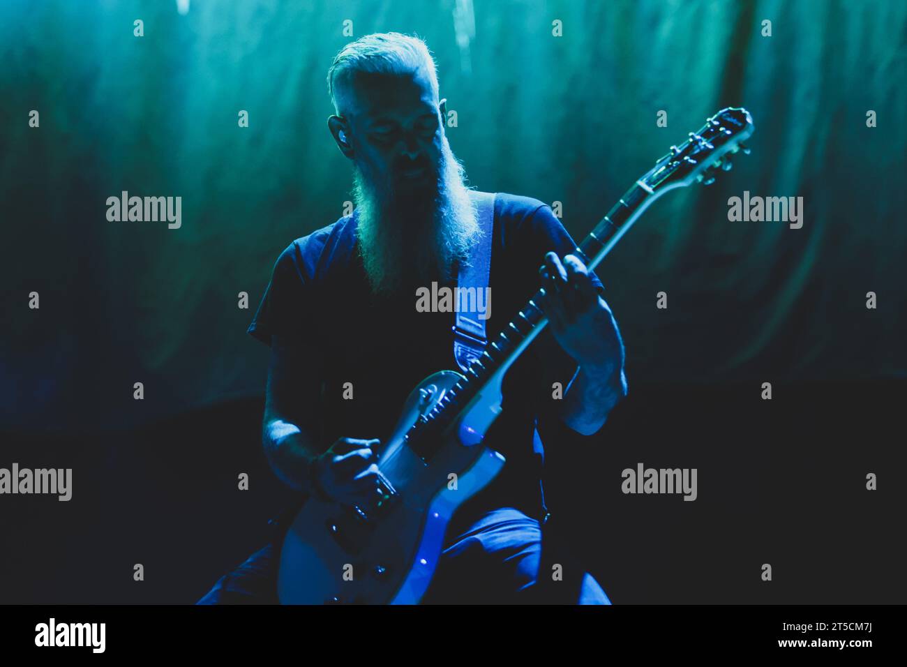 TOLUCA, MEXICO - NOVEMBER 3: In Flames performs, during a show as part ...