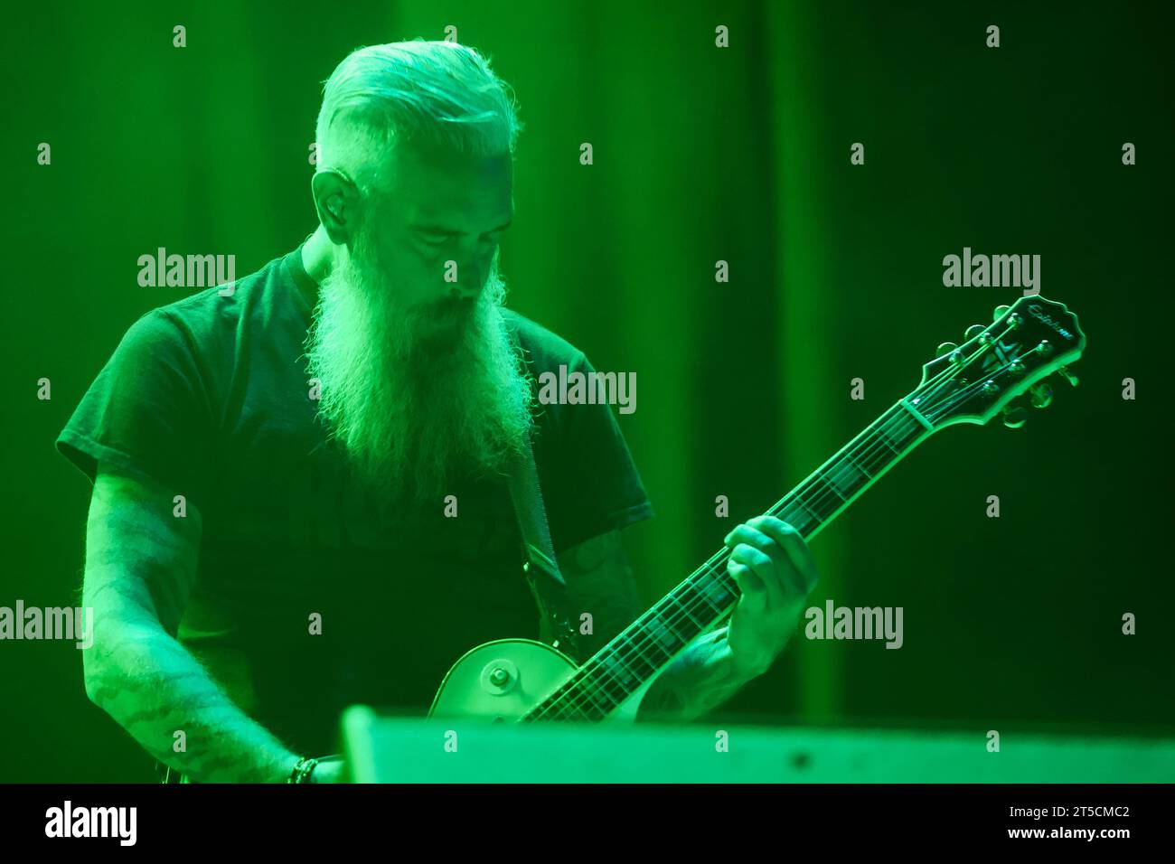 TOLUCA, MEXICO - NOVEMBER 3: In Flames performs, during a show as part ...