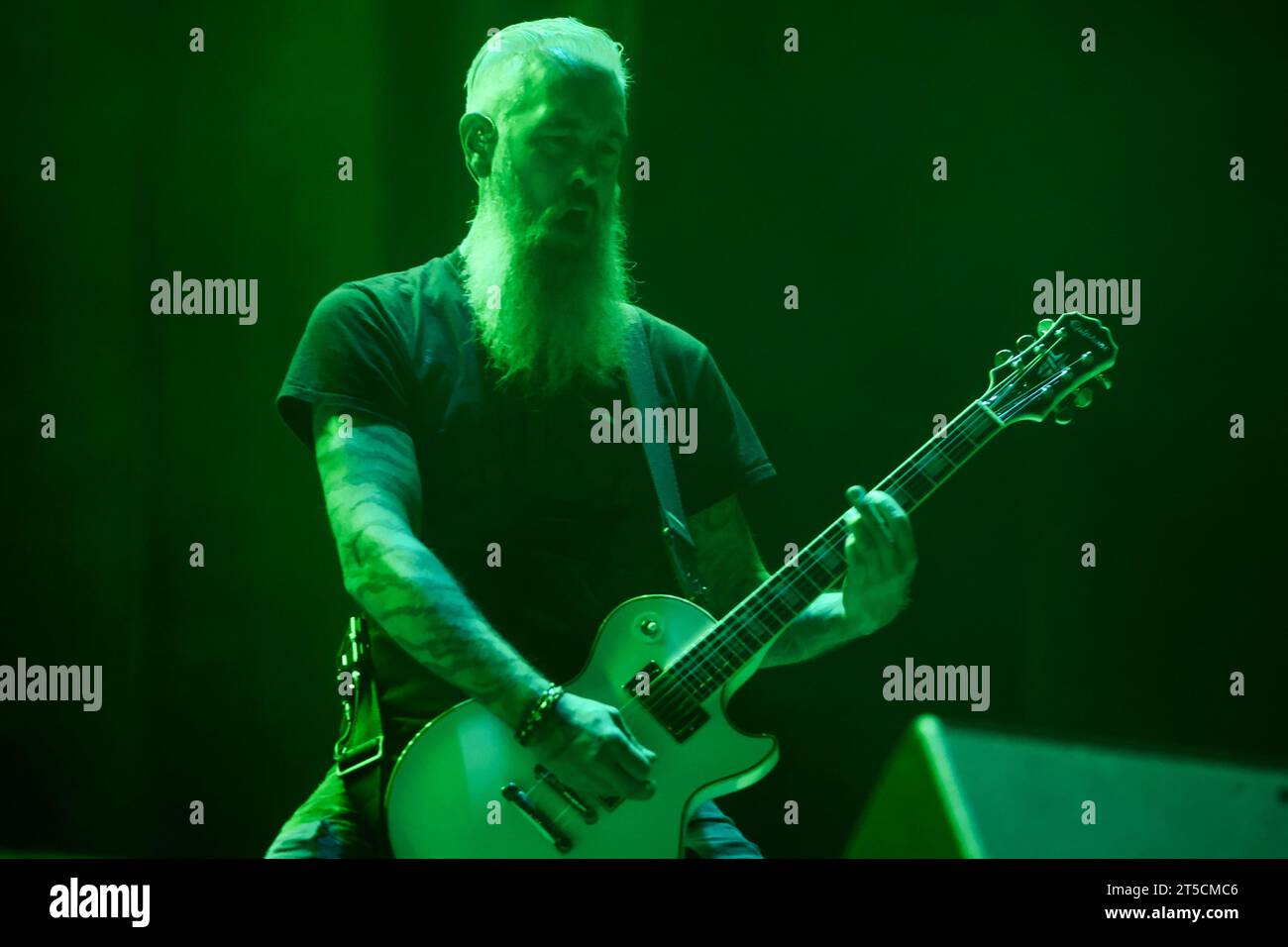 TOLUCA, MEXICO - NOVEMBER 3: In Flames performs, during a show as part ...