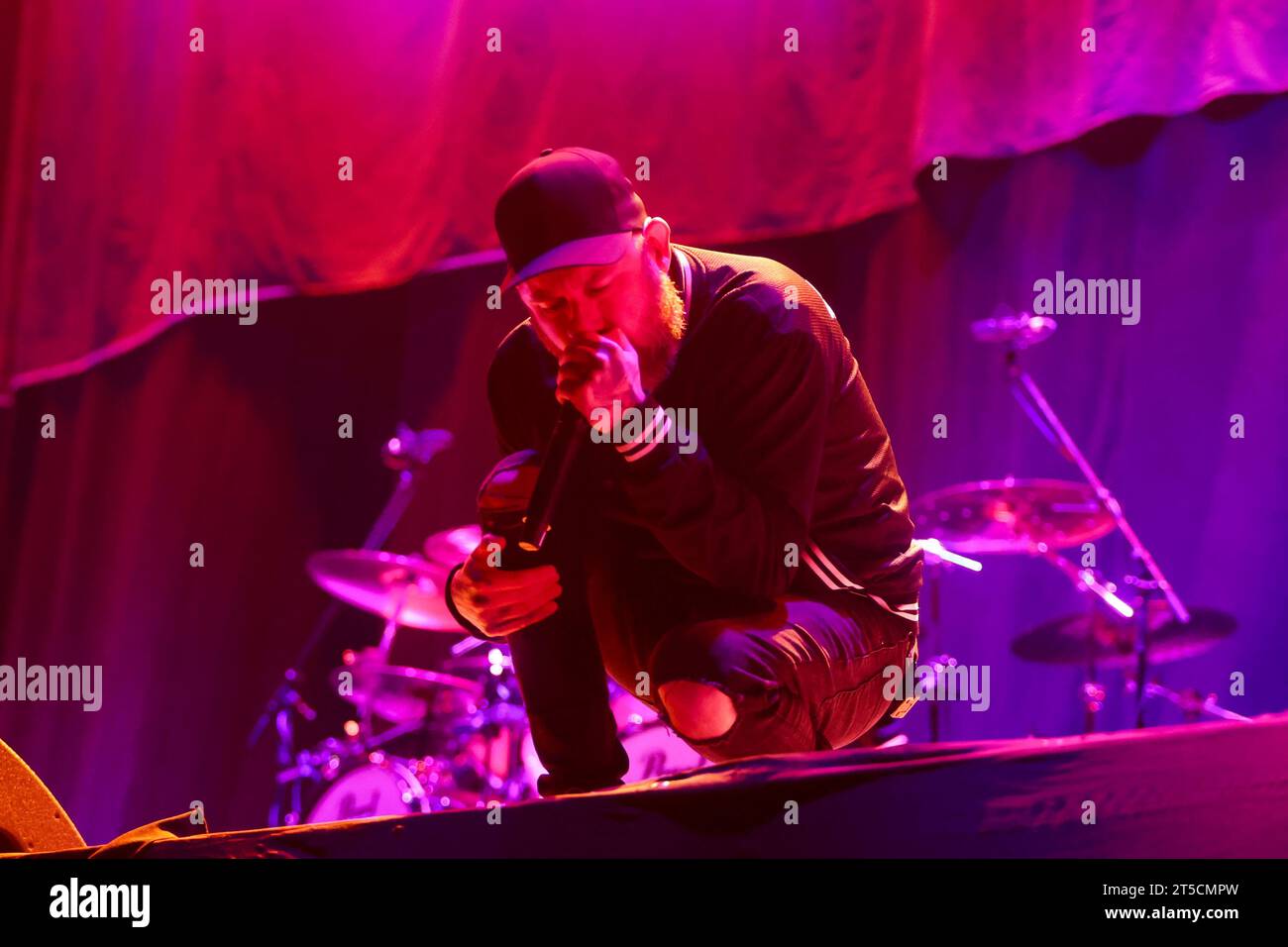 TOLUCA, MEXICO - NOVEMBER 3: In Flames performs, during a show as part ...
