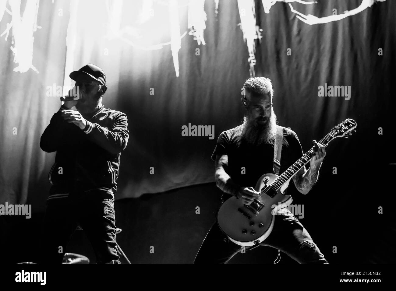 TOLUCA, MEXICO - NOVEMBER 3: In Flames performs, during a show as part ...