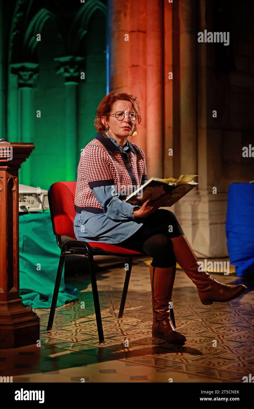 04 November 2023, Saxony-Anhalt, Wernigerode: Children's book author ...