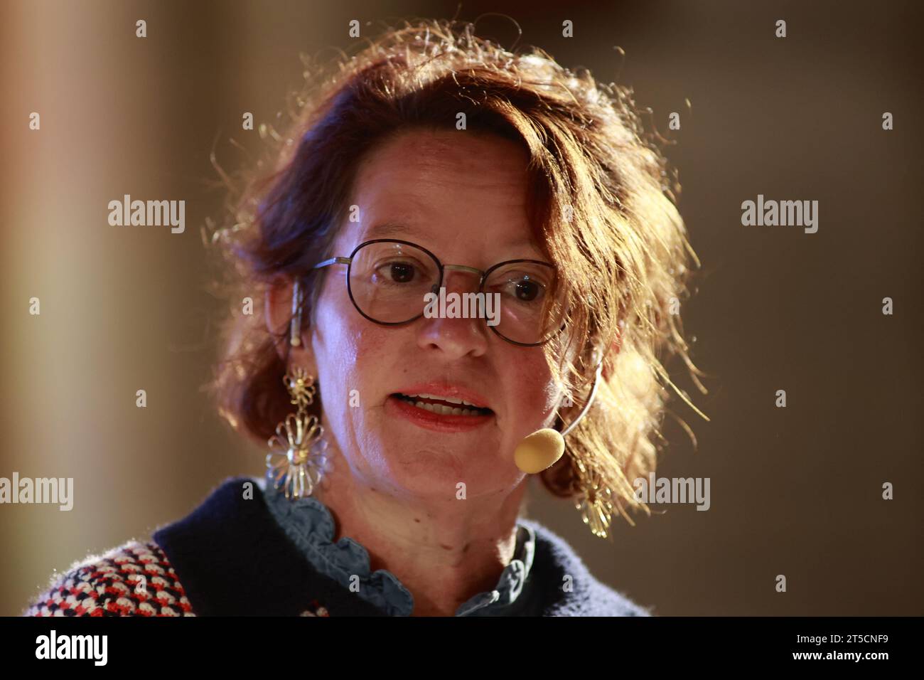04 November 2023, Saxony-Anhalt, Wernigerode: Children's book author ...