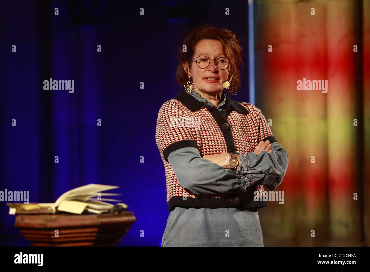 04 November 2023, Saxony-Anhalt, Wernigerode: Children's book author ...