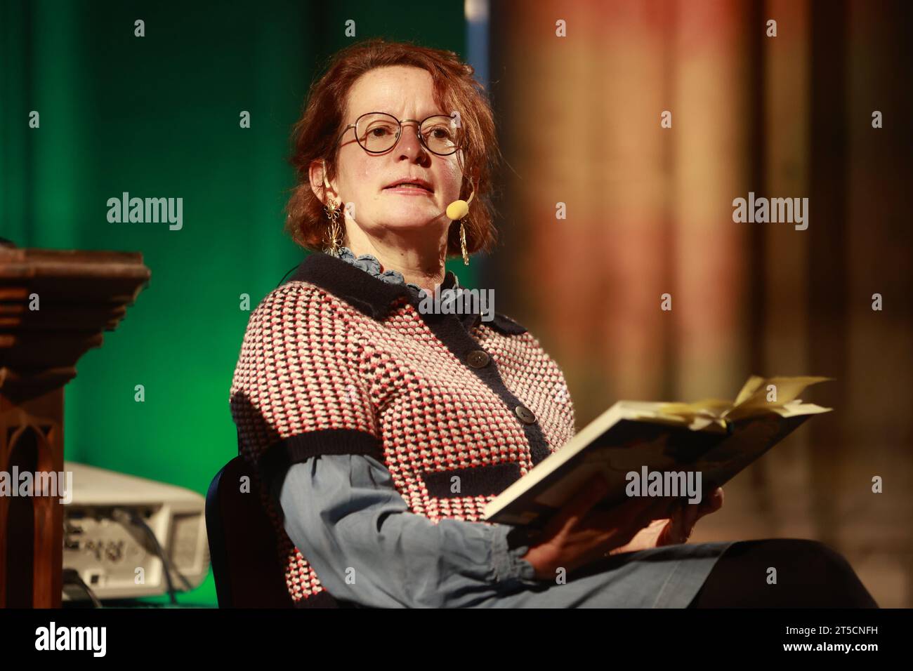 04 November 2023, Saxony-Anhalt, Wernigerode: Children's book author ...