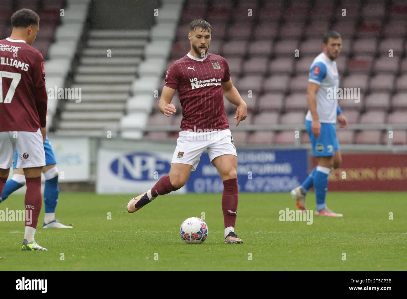 Northampton on Saturday 4th November 2023. Northampton Town's Sam ...