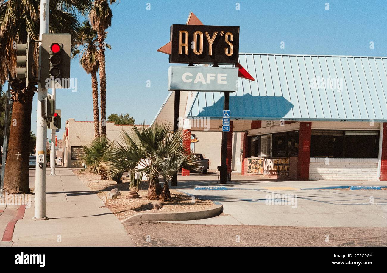 Roy's Cafe, Barstow, California Stock Photo - Alamy