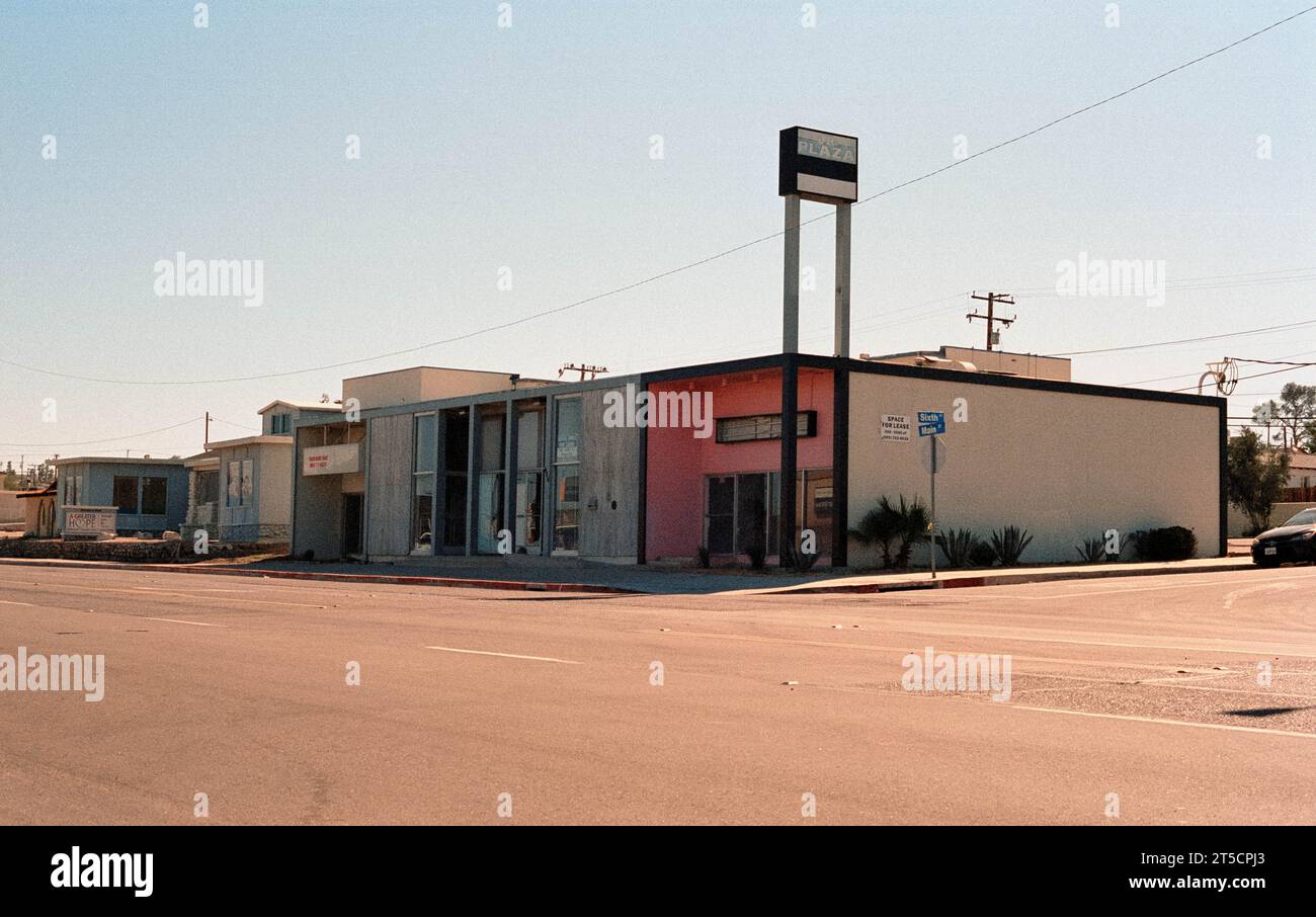 Barstow, California on Route 66 buildings and landmarks Stock Photo - Alamy