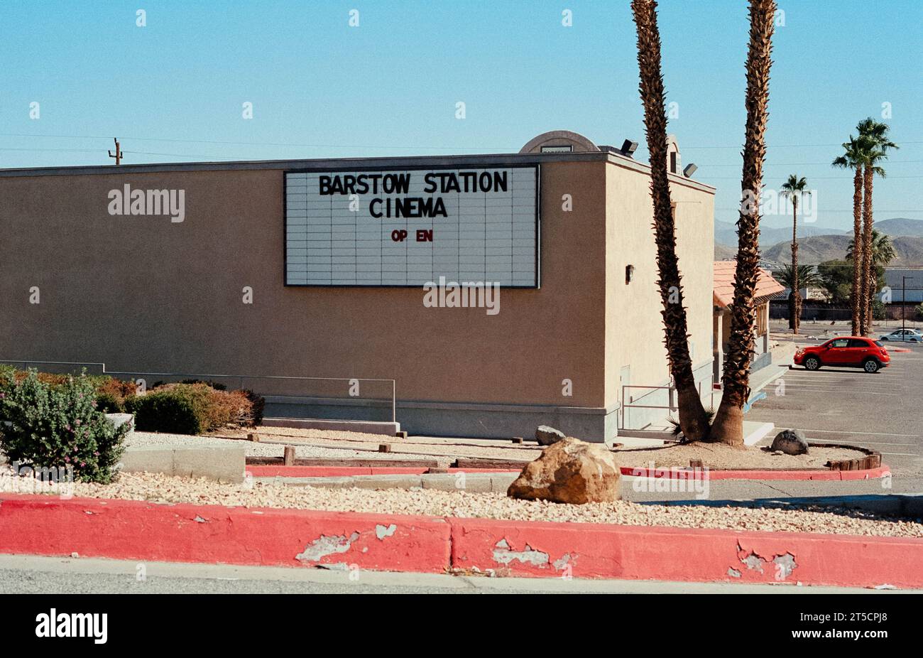 Barstow, California on Route 66 buildings and landmarks Stock Photo - Alamy