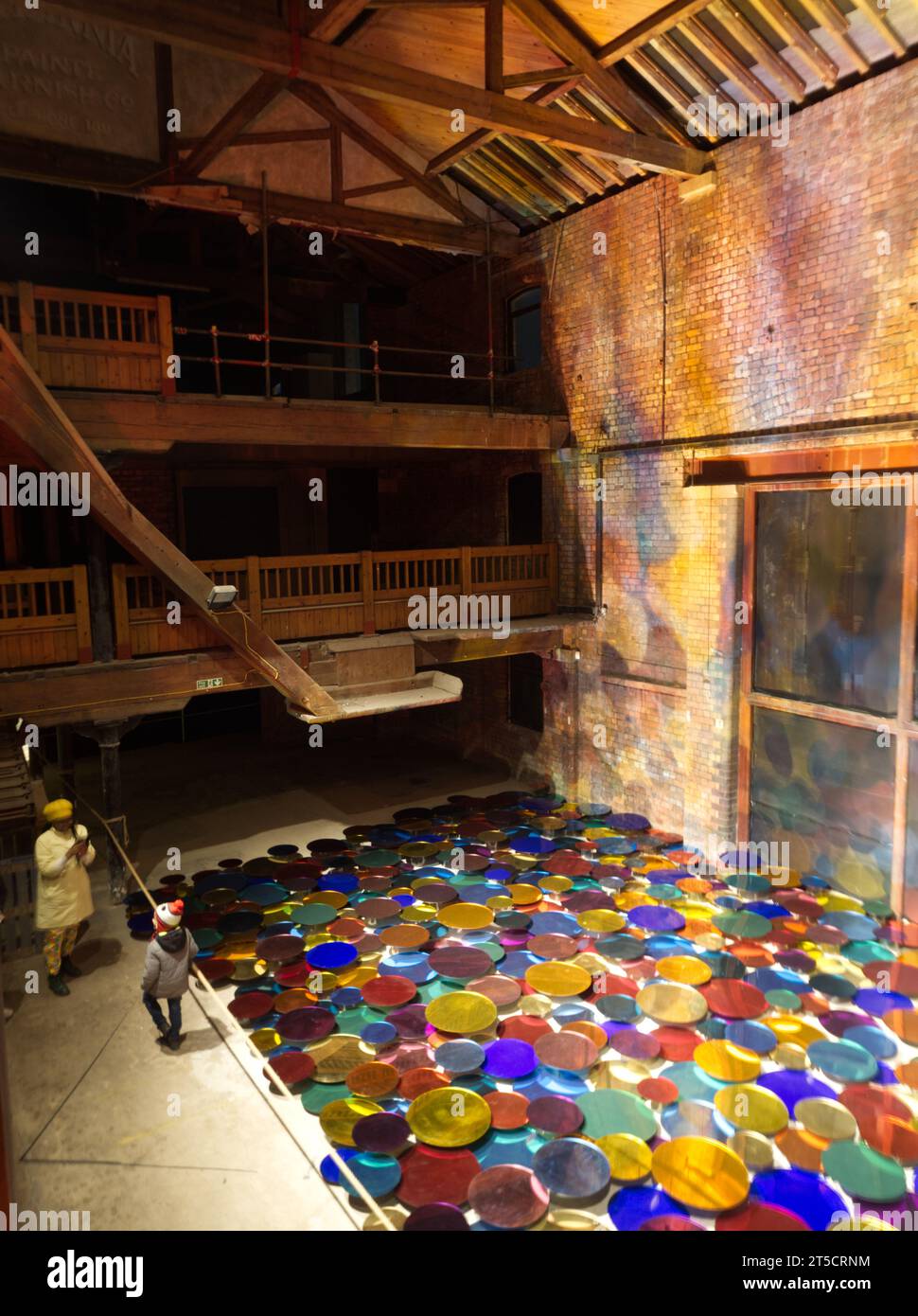 Liz West’s installation, Our Colour Reflection, a major work from her back catalogue, sited ...