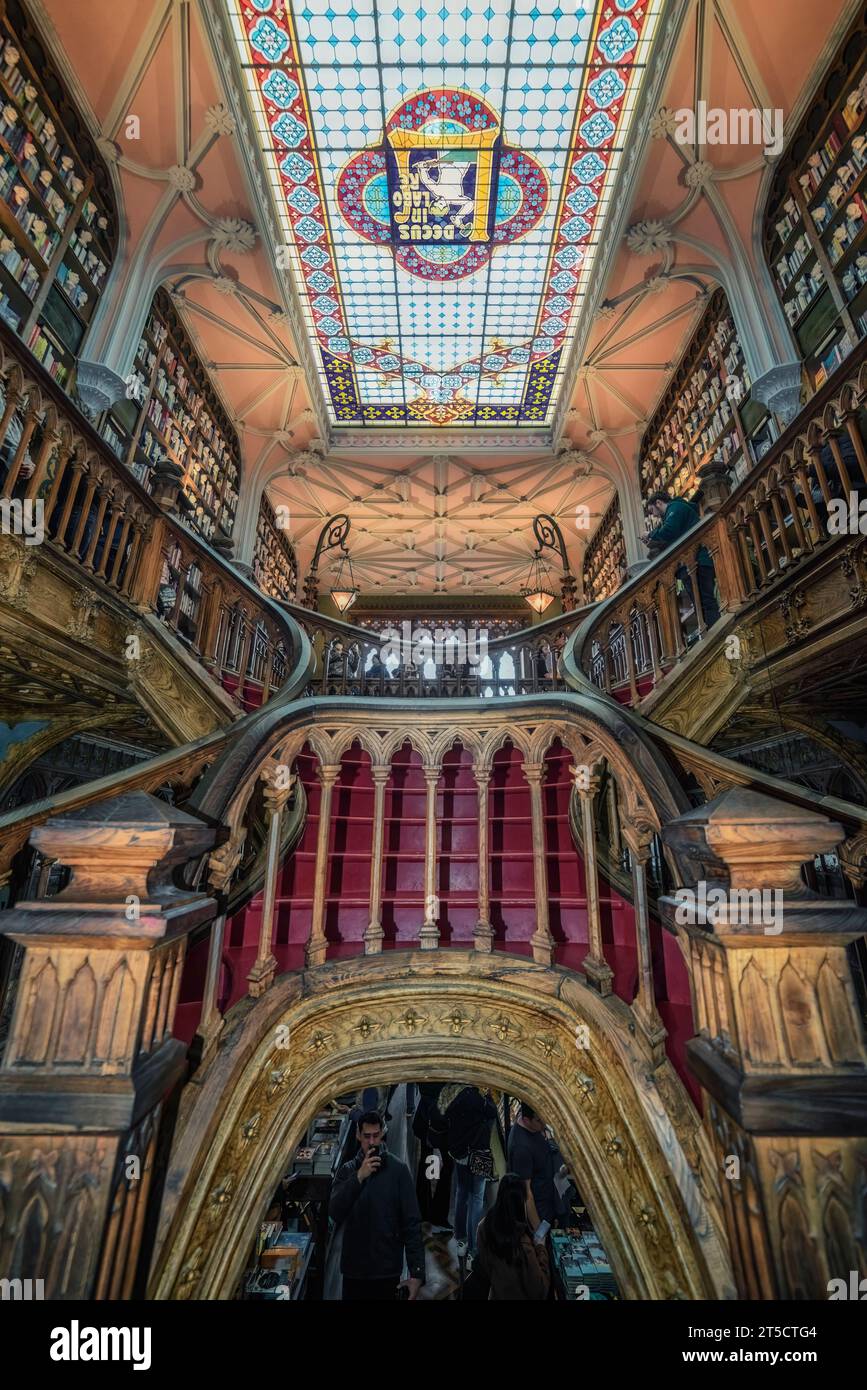 Library Lello and Irmao a bookstore that has served as a stage for some ...