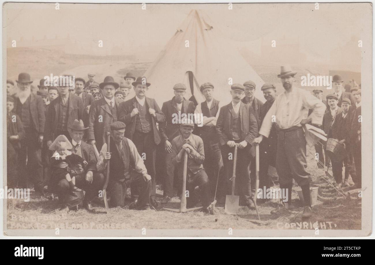 "Bradford Back to the Land Pioneers", 1906: photograph of Yorkshire ...