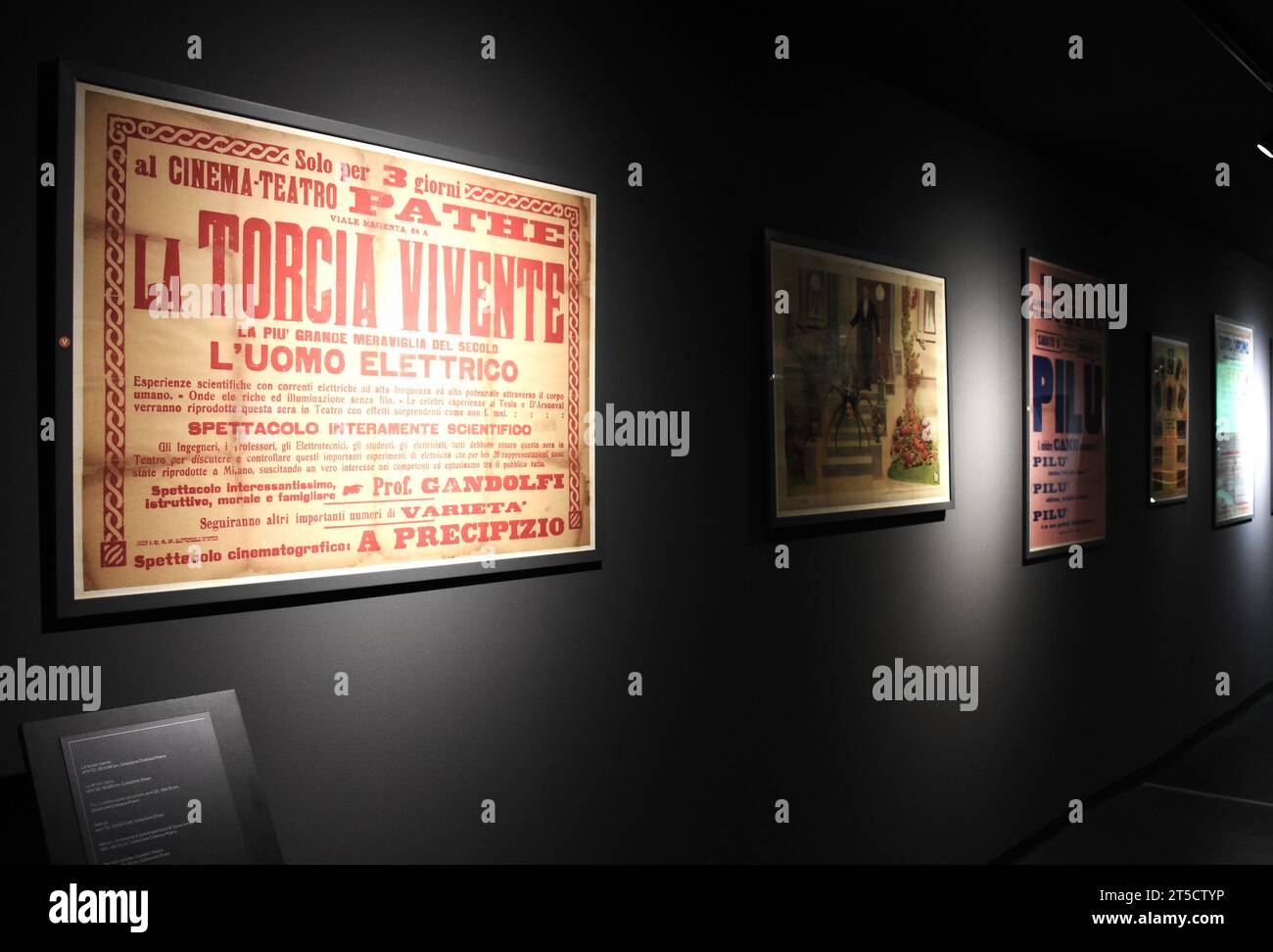 Milan, . 04th Nov, 2023. Milan, Italy A ME GLI OCCHI exhibition show ...