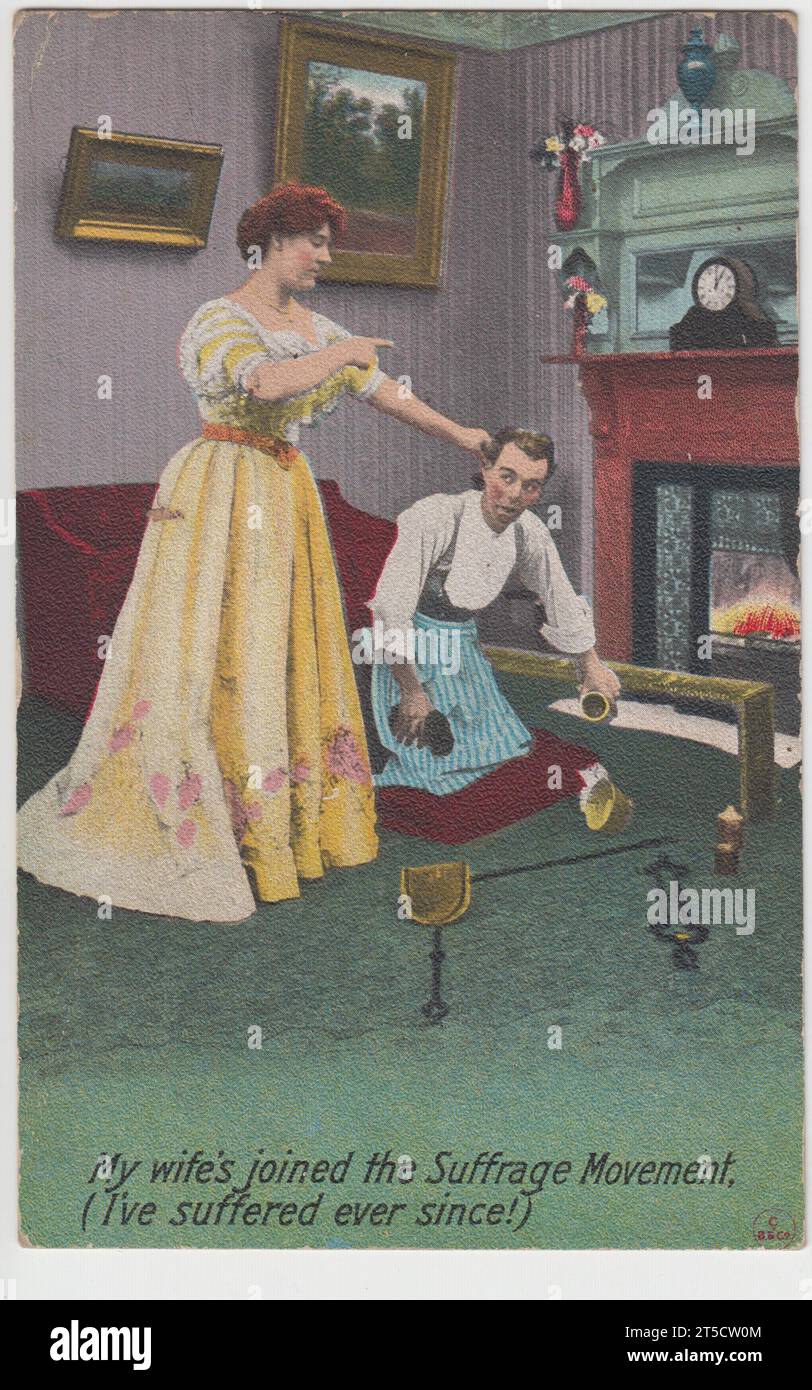 "My wife's joined the Suffrage Movement (I've suffered ever since ...