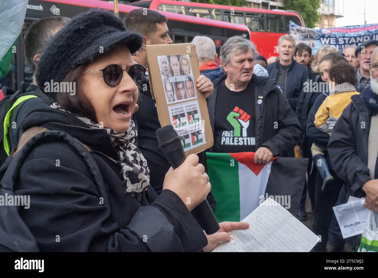London, UK. 4 Nov 23. Former Green Party Councillor Romayne Phoenix ...